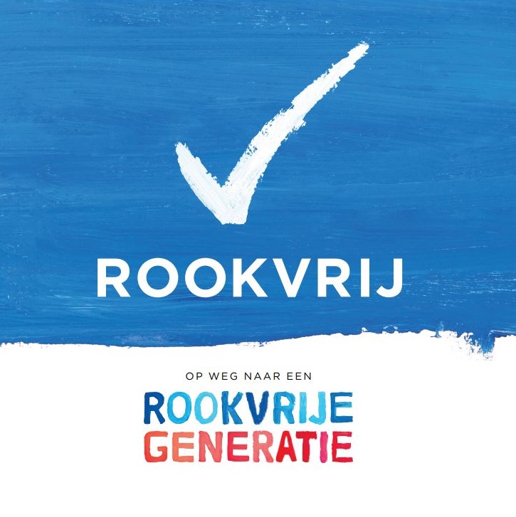 Bord " rookvrije generatie " | Safety & Spray Technics
